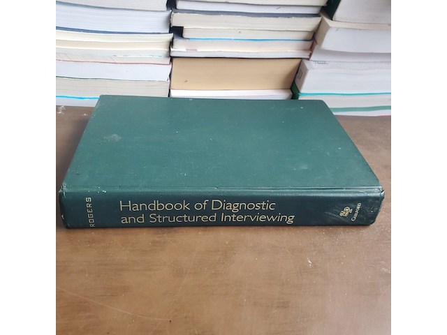 Richard Rogers - Handbook of Diagnostic and Structured