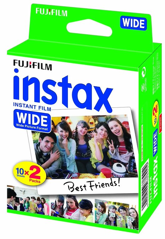 FUJIFILM Instax Color film za WIDE 300 Glossy 20/1