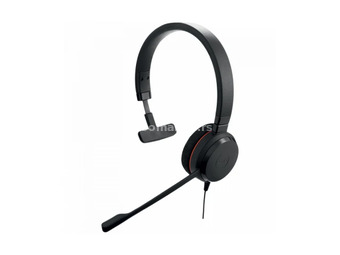 JABRA EVOLVE 20 MS Mono USB Headband, Noise cancelling,USB connector, with mute-button and volume...