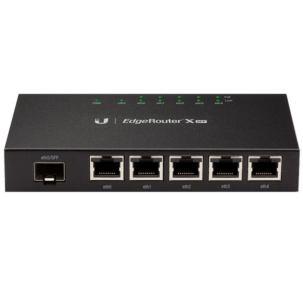 EdgeRouter X, 6-Port, PoE, SFP ( ER-X-SFP-EU )