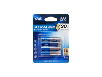 BATERIJE ALKALNE DELI AAA LR03 1/4 E18505