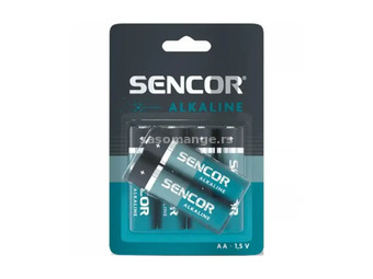 Baterija Sencor LR06 AA 4+2BP Alkalne 1/6