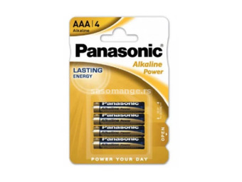 Baterija Panasonic LR03-4-PA alkalna