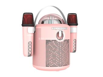 MOXOM Bluetooth zvučnik sa dva mikrofona MX-SK66/ pink