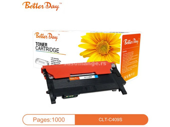 Toner BetterDay CLT-C409S CLP-310/315/310N/315W zam. toner kasetaza Samsung Cyan 1K