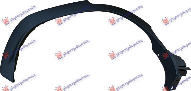 RUB PLASTICNI ZADNJEG BLATOBRANA Desna str. TOYOTA COROLLA CROSS (2022-) (OEM: 75605-0A040, 756050A040)
