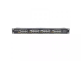 EXTRALINK 16 Port 10/100/1000 PoE injector, 19'', rack mount