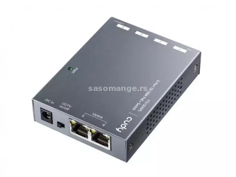 CUDY FS1006PL 6-Port 10/100M PoE+ Switch, 60W external, max 32W/PoE, UPLINK, 250m, 4KV protection