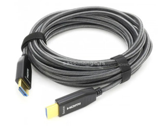 E-GREEN Optički Kabl HDMI 2.0 M/M 15m crni