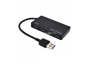 Xwave USB HUB 142 13cm,USB 4-port na USB3+3xUSB2.0