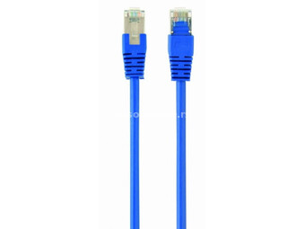 PP22-1M/B Gembird Mrezni kabl FTP Cat5e Patch cord, 1m blue