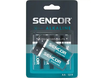 Baterija Sencor LR06 AA 4+2BP Alkalne 1/6