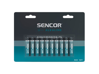 Baterija Sencor LR03 AAA 10BP Alkalna 1/10