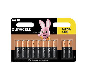 Baterija Duracell Basic AA 1/10