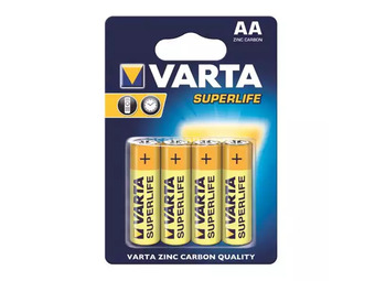 Baterija Varta LR6 Superlife AA, nepunjiva 1/4