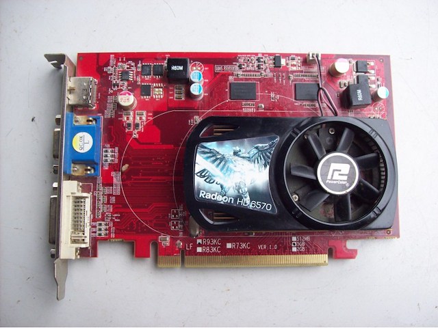 ATI Radeon HD 6570 1gb ddr3 - 128 bit pci-e Powercolor