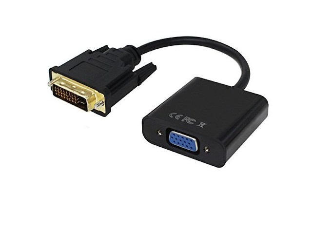 Adapter konvertor DVI-D 24+1 na VGA