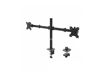 Alpha dual 10-32 Desk mount 2x 10-32,10 kg,Rotacija:360,Tilt 90,VESA100x100