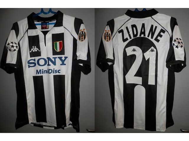 Juventus dres 1997-98 Zinedine Zidane 21