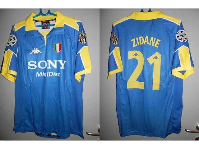 Juventus dres 1997-98 Zinedine Zidane 21 (Gostujući)