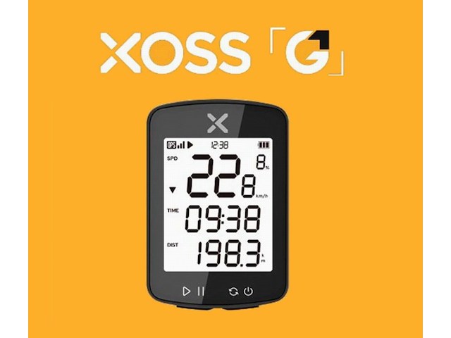 XOSS G2 GPS brzinomer 1,8` - NOVO!