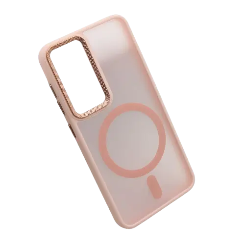 Futrola SILKY MAGSAFE II za mobilni telefon Samsung S921B Galaxy S24 5G, Roze