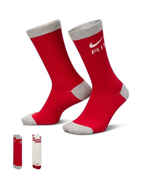 NIKE U NK ED ESS CRW 2PR 168 NK AIR Socks