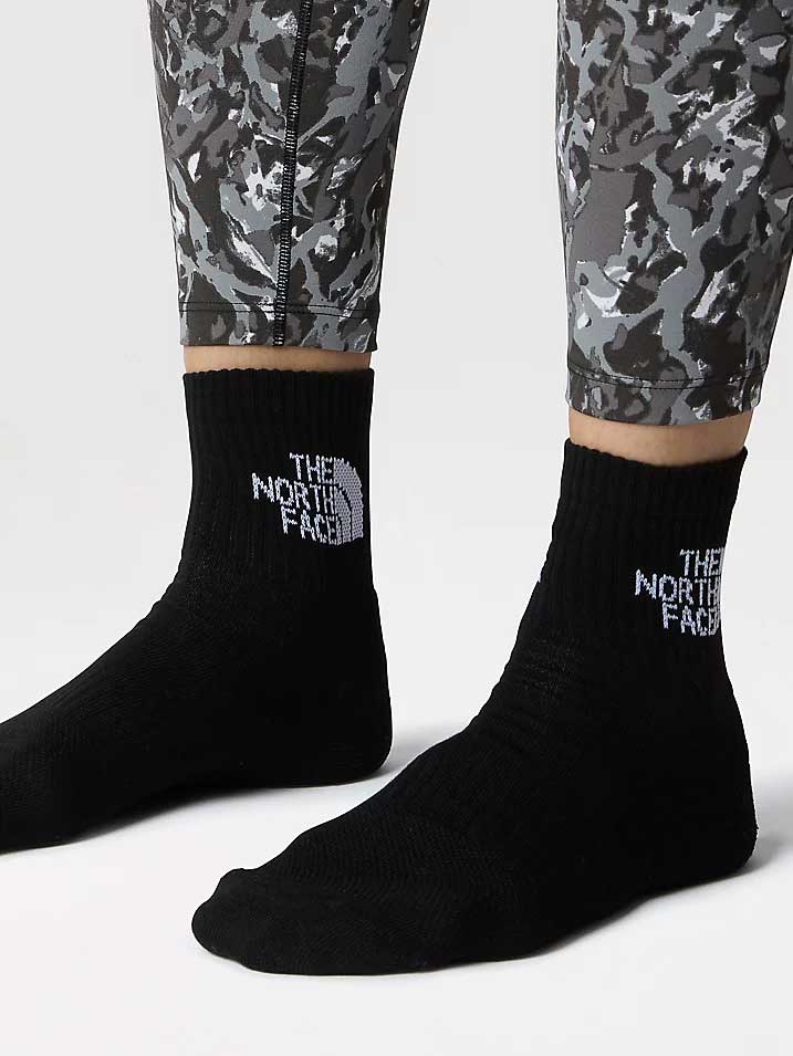 THE NORTH FACE MULTI SPORT CUSH QUARTER SOCKS 3P