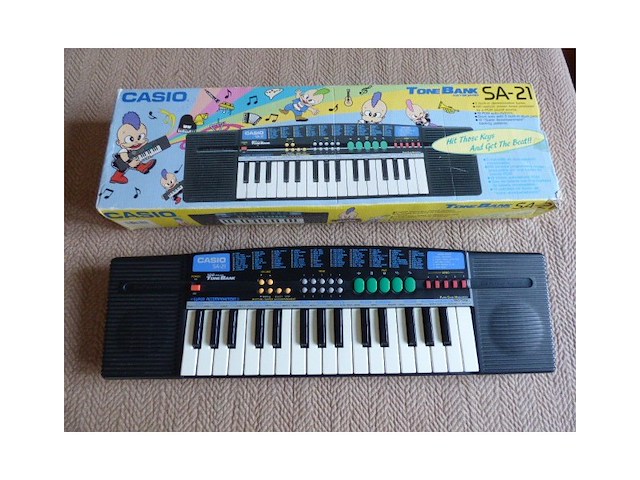 Sintisajzer CASIO SA-21