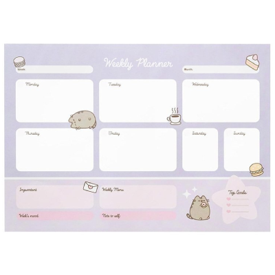 Stoni planer A3 - Pusheen Moments, Weekly