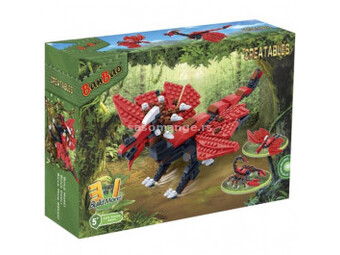 BANBAO dinosaurus transformers 3u1 6855