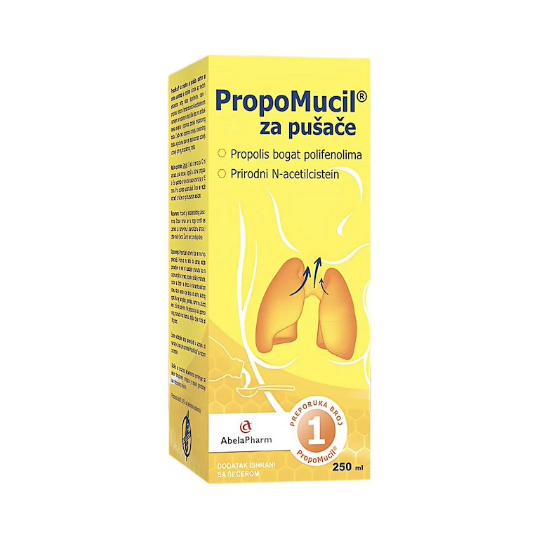 PropoMucil® Sirup za Pušače 250 mL