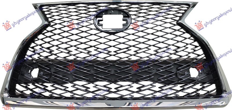 PVC MASKA HROM (PDS SENZOR) (F SPORT) LEXUS RX (2020-2023) (OEM: 53101-48A20, 5310148A20)