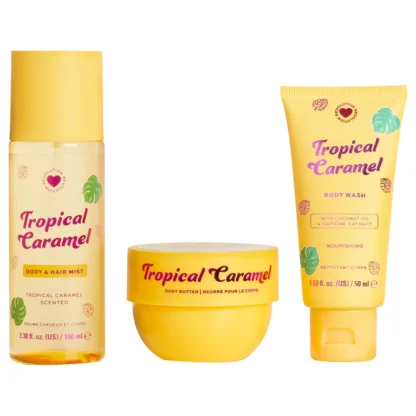 Hranljivi set za telo I HEART REVOLUTION Tropical Caramel