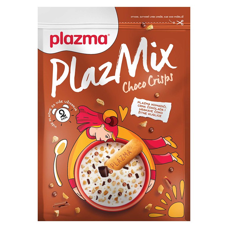 Plazma mešavina plazmix choco crisps 350g plazma