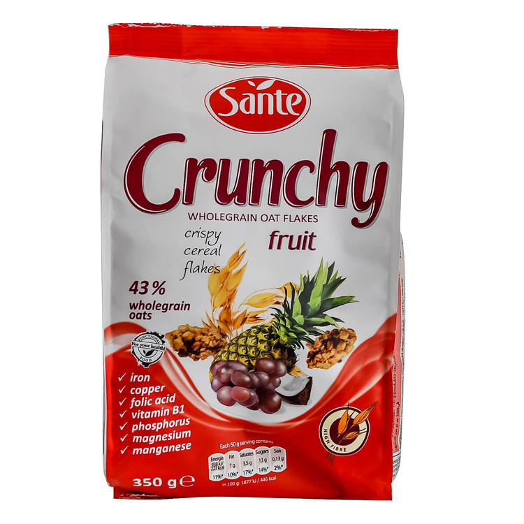 Sante granola musli crunchy fruit 350gr