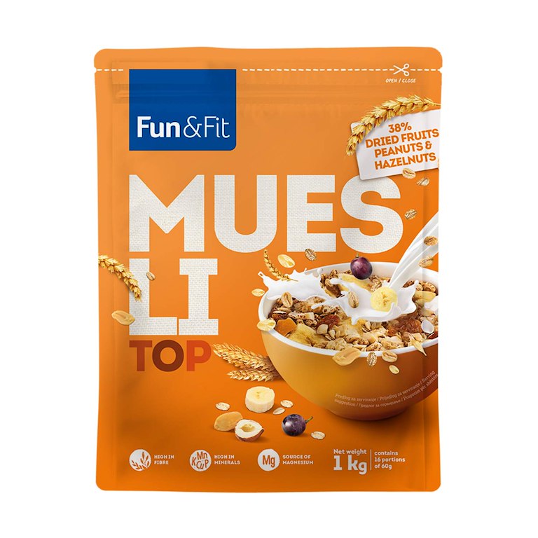 Fun & Fit musli top 1kg