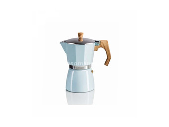 HAEGER CP-06A.011A DŽEZVA ZA ESPRESSO KAFU 6 ŠOLJICA 300ML PLAVA