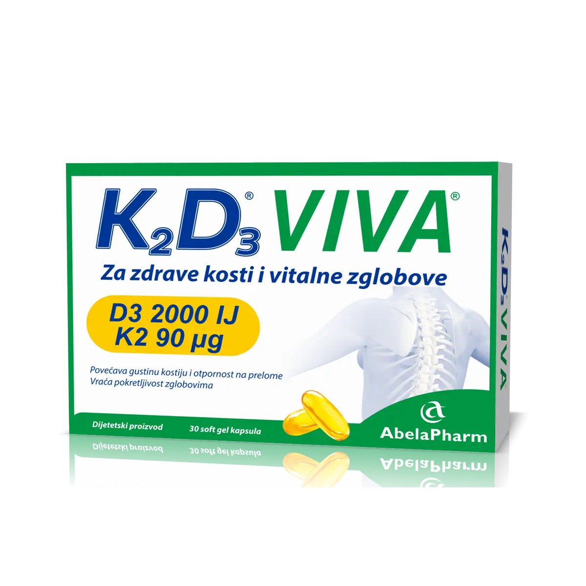 K2D3 VIVA®, 30 kapsula