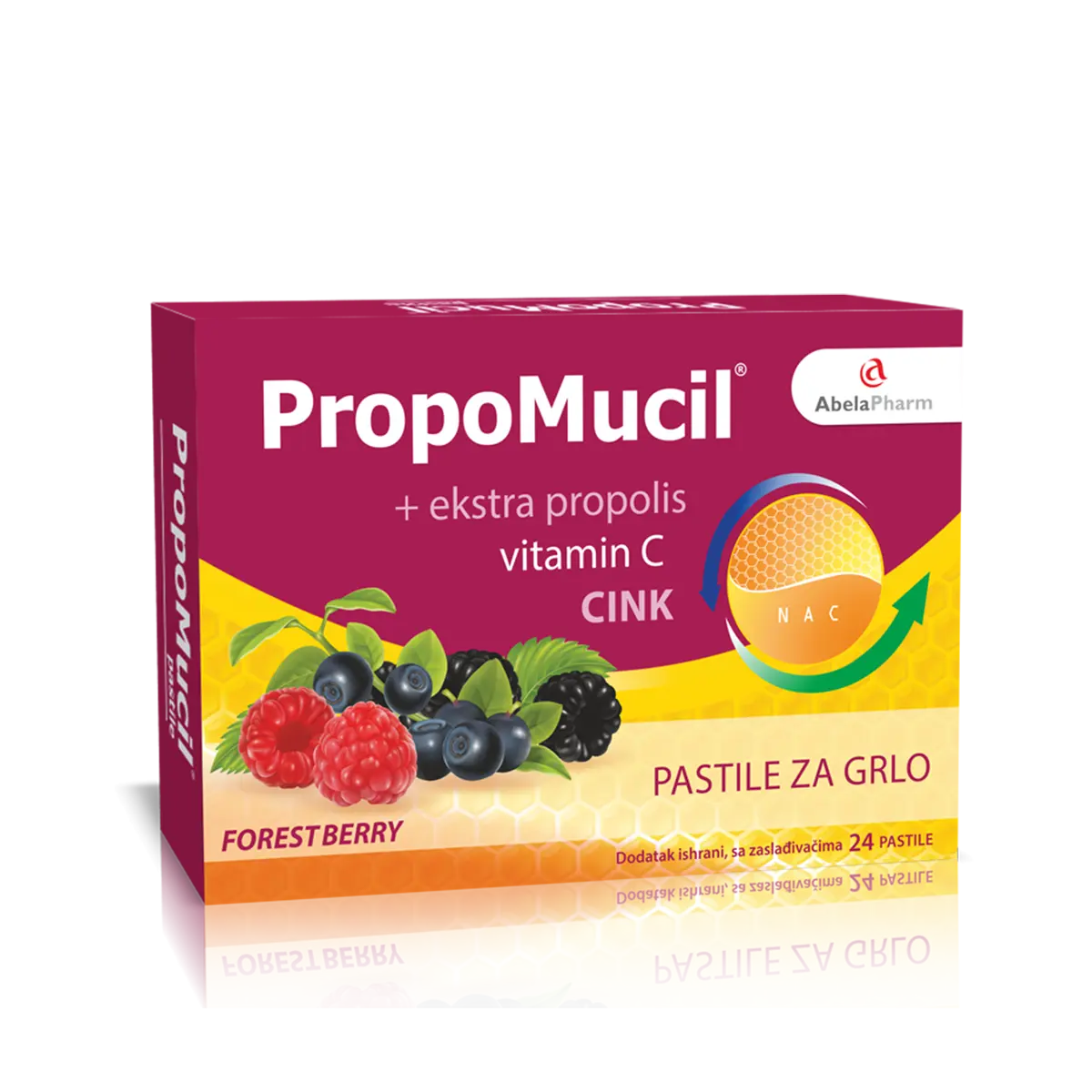 PropoMucil® pastile šumsko voće, 24 pastile