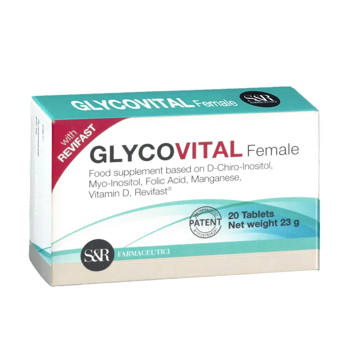 S&R Glycovital Female za sindrom policističnih jajnika, 20 tableta