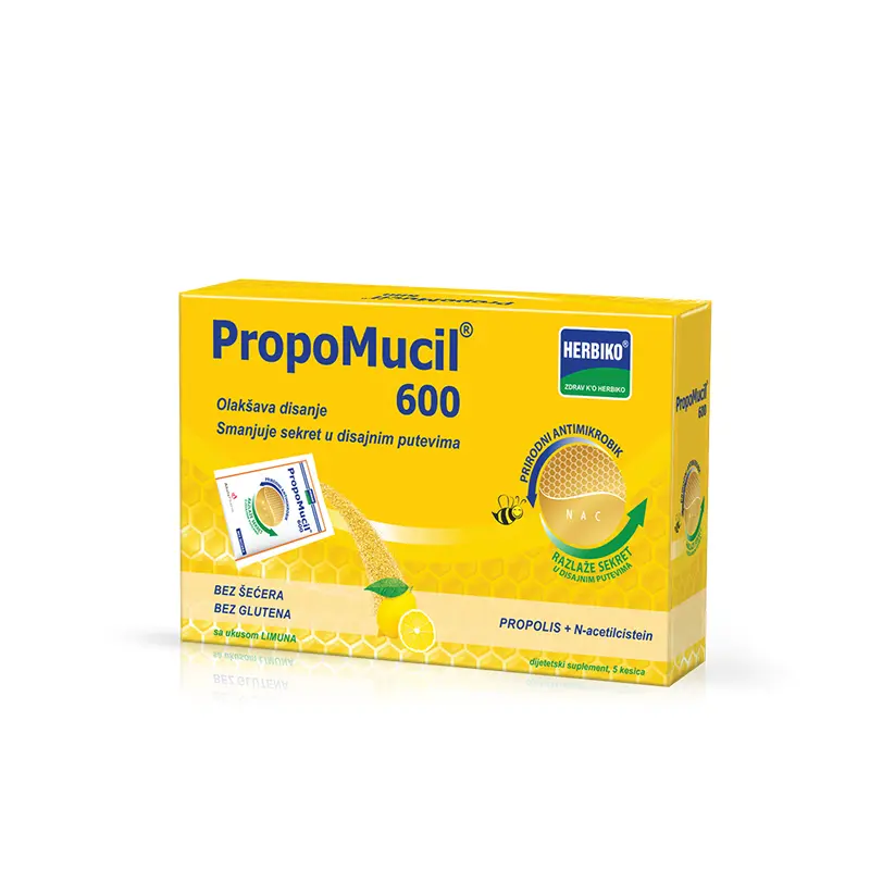 Herbiko Propomucil 600, 5 kesica