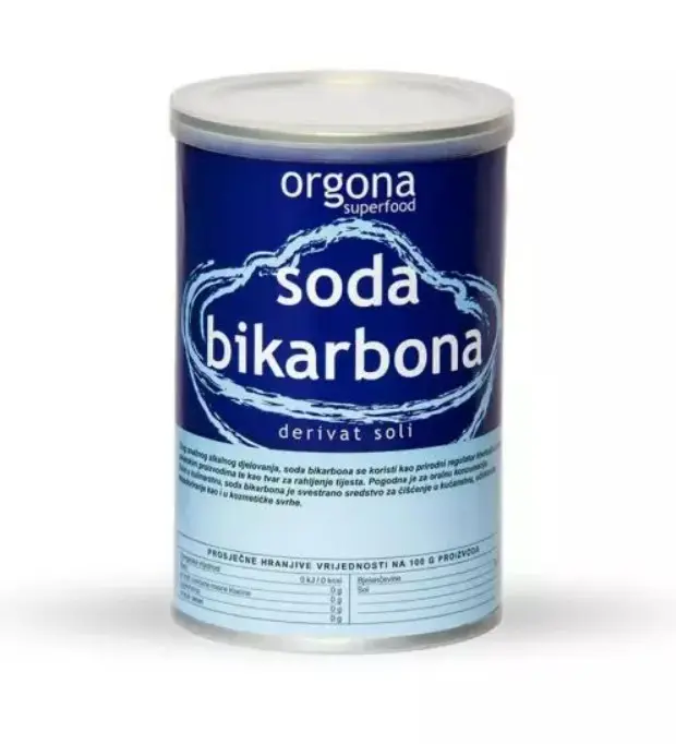 AMOR LUX Orgona soda bikarbona bez aluminijuma 400g