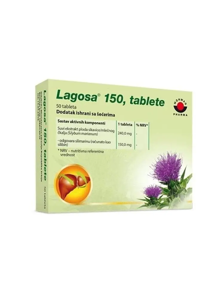 Worwag Pharma Lagosa, 50 tableta