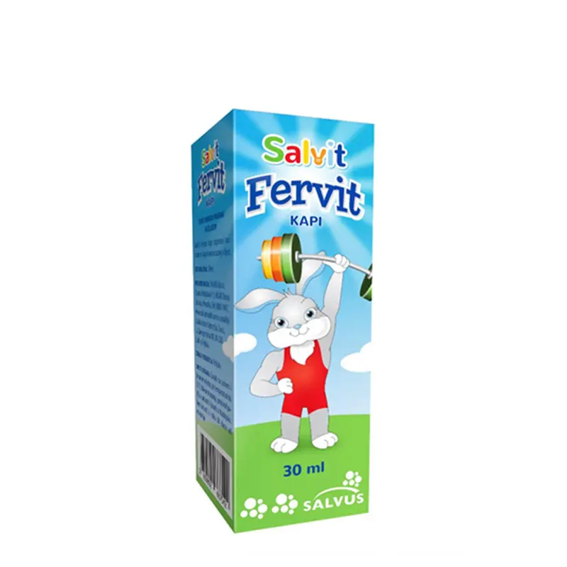 SALVIT Kapi sa gvožđem koji doprinosi kognitivnom razvoju dece Fervit 30ml 119205