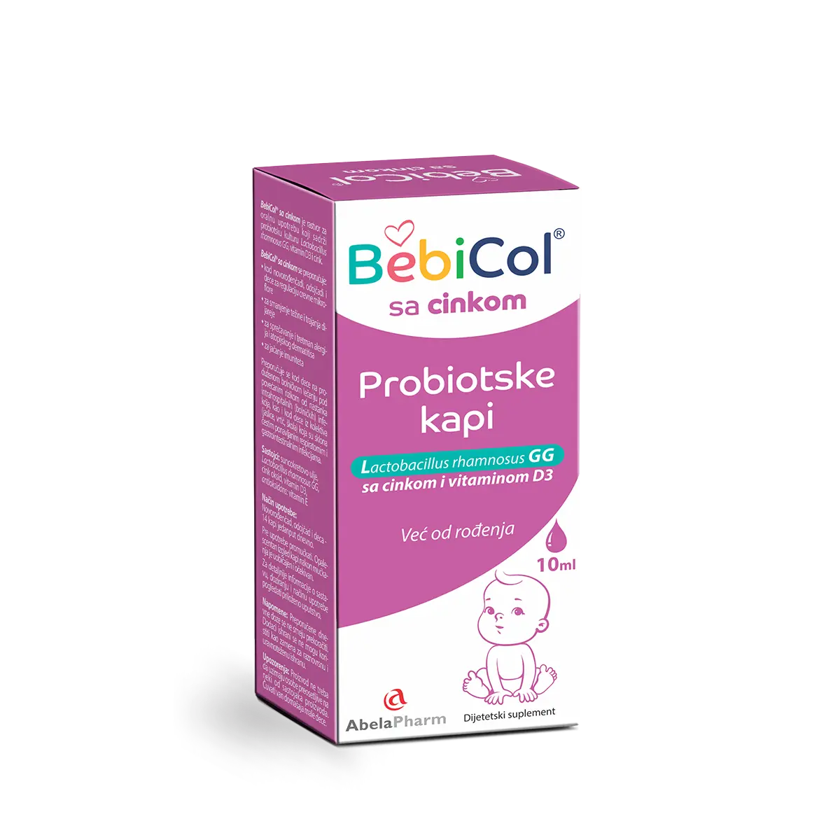 BebiCol® sa cinkom, 10 ml