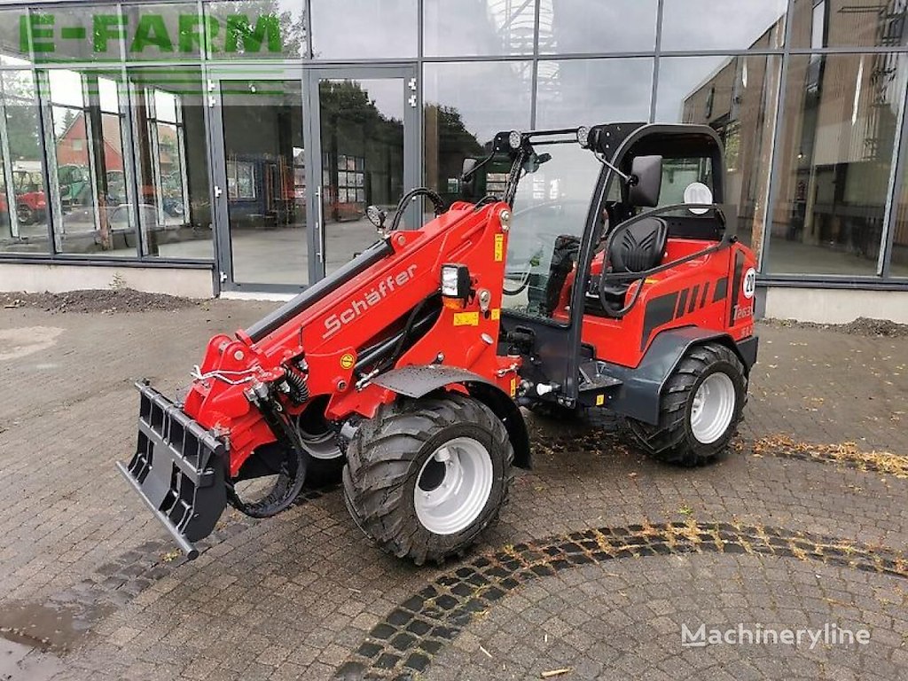 Schäffer 2630t slt teleskopradlader, niedrige bauhöhe, mini bager