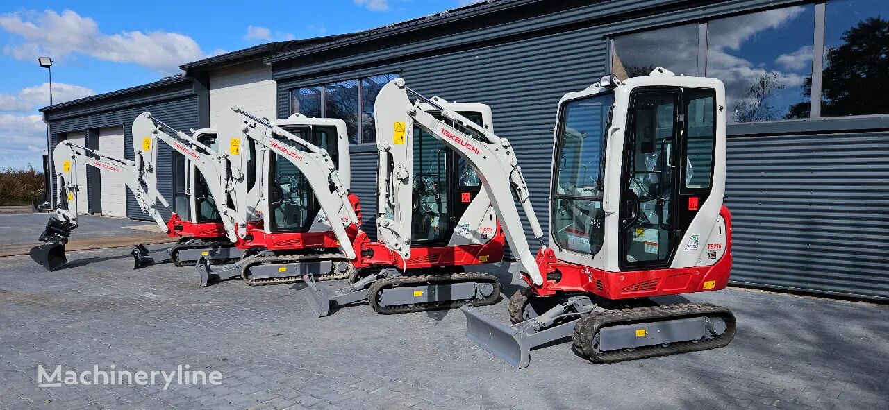 Takeuchi TB216 NIEUW! mini bager