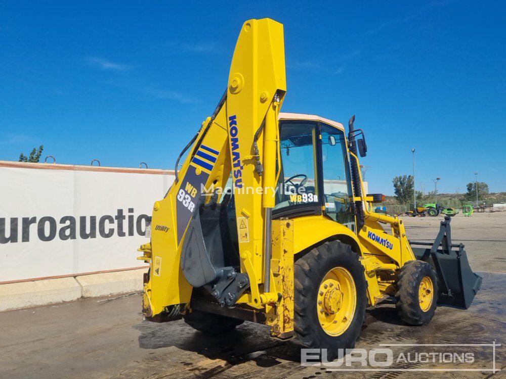 Prodaje se Komatsu WB93R bager-utovarivač na aukciji