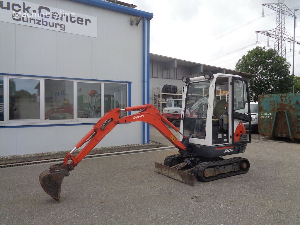 Kubota KX41-3V SW + Tieflöffel mini bager